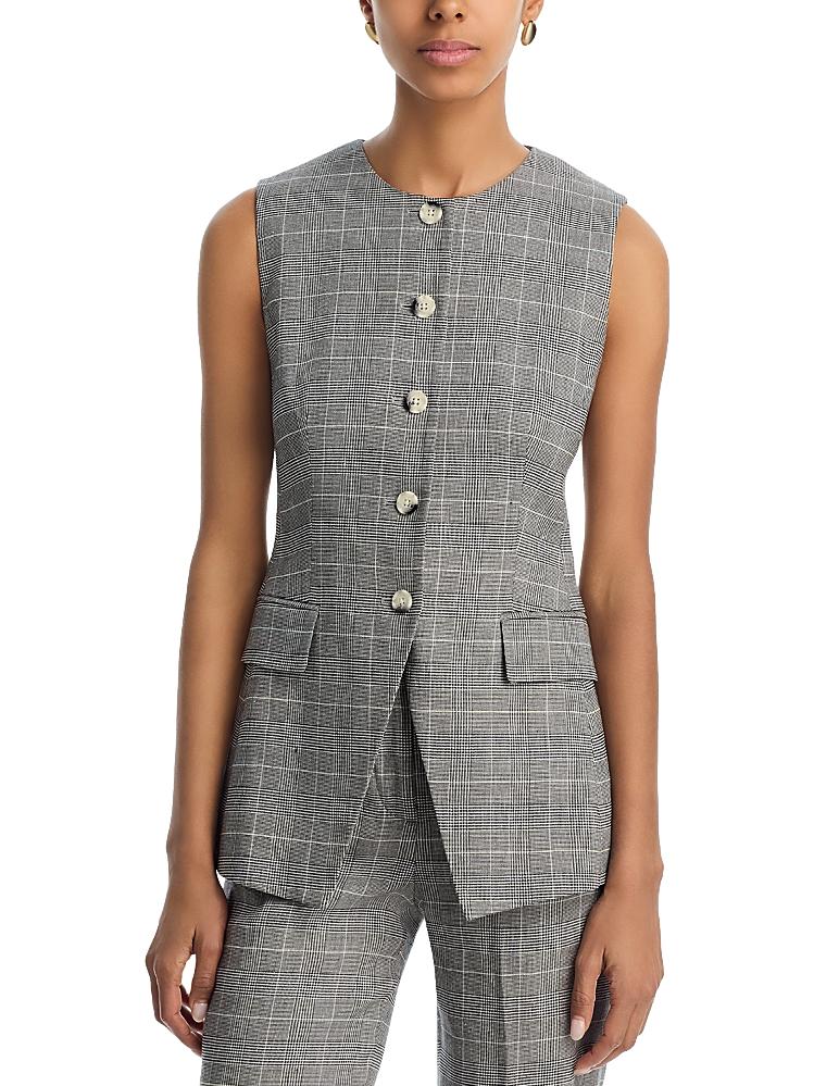 VERONICA BEARD Veronica Beard Lois Checked Vest